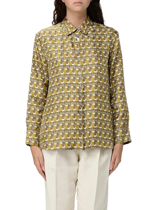Max Mara Printed Shirt - Mustard