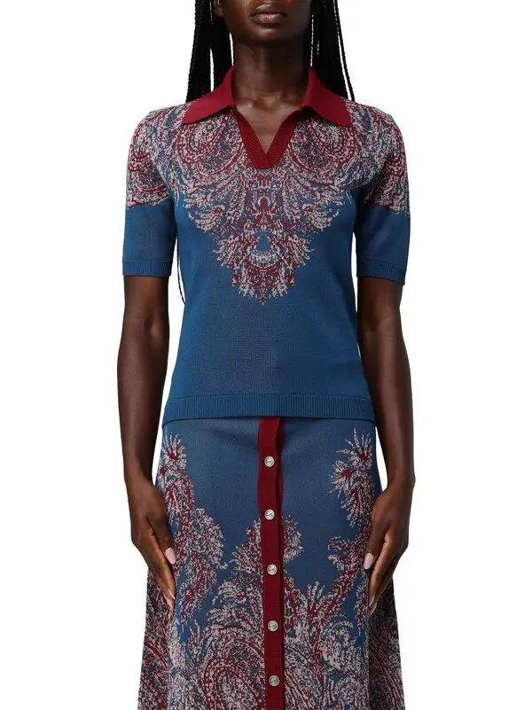 Etro Polo Shirt - Violet