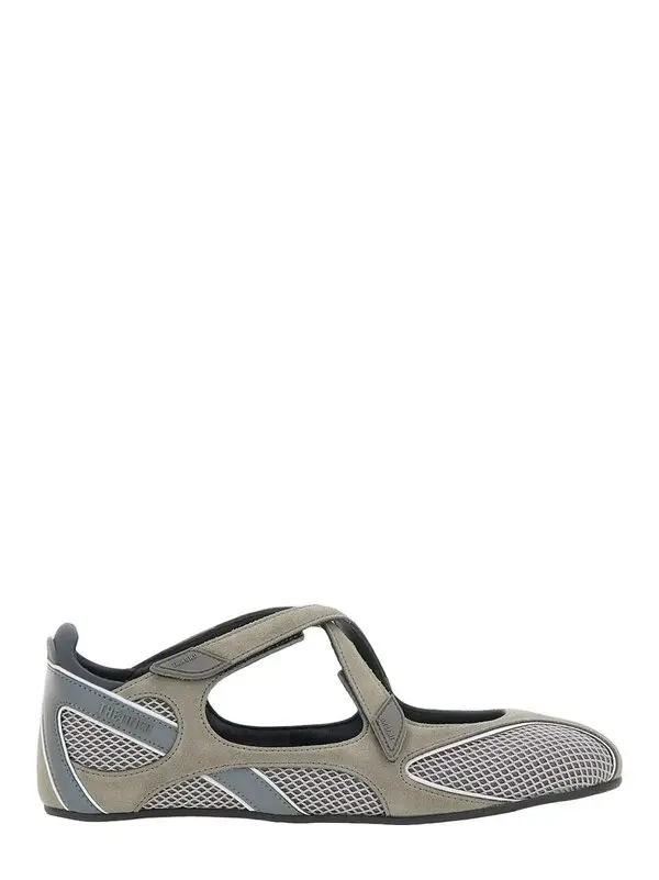 Attico Ballerina Flat - Grey