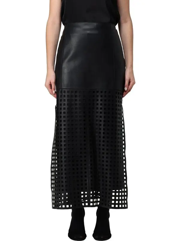 Emporio Armani Midi Skirt - Black