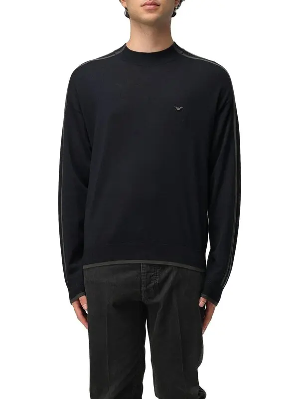 Emporio Armani Pullover Sweater - Navy