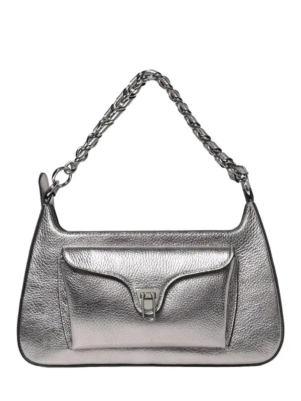 COCCINELLE Shoulder Bag - Silver