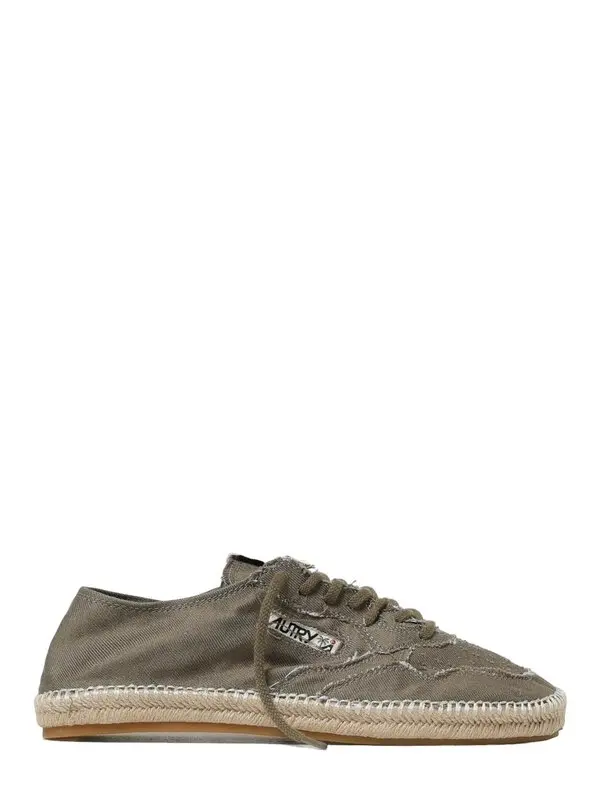AUTRY Lace-up Espadrille - Military