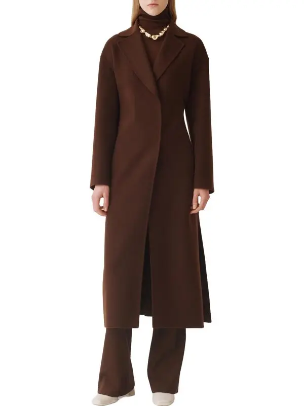 Fabiana Filippi Overcoat - Ebony