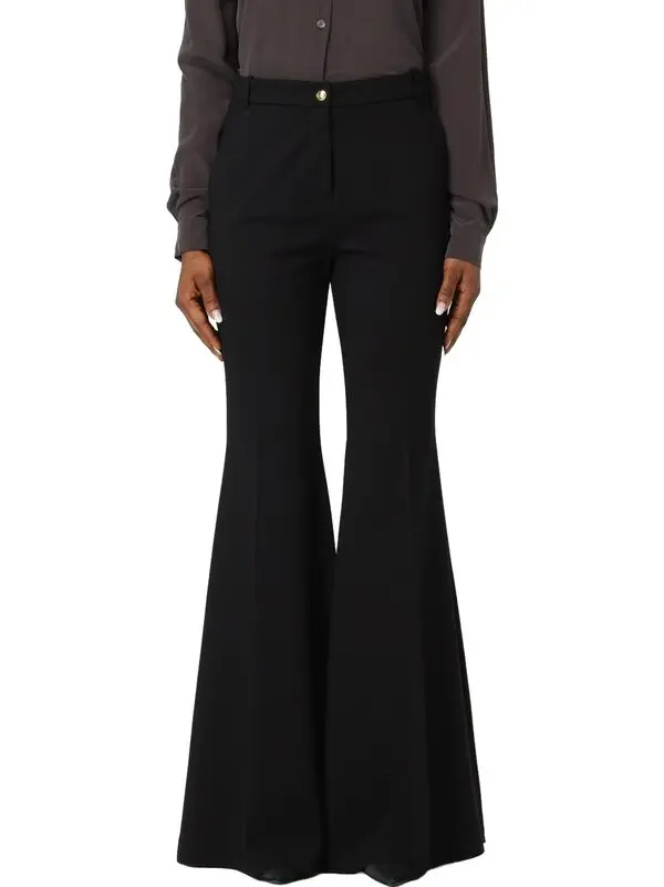 Pinko Wide Leg Trousers - Black