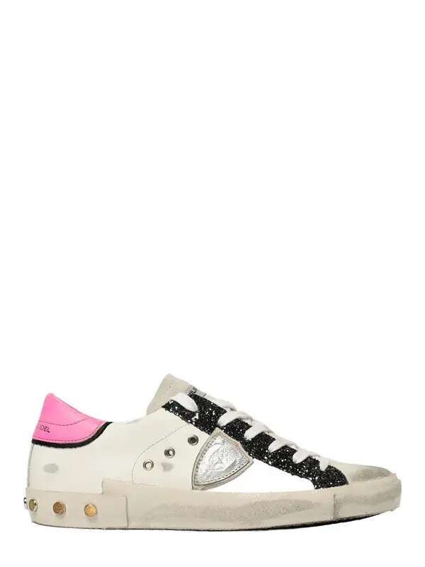 Philippe Model Lace Up Sneakers - White
