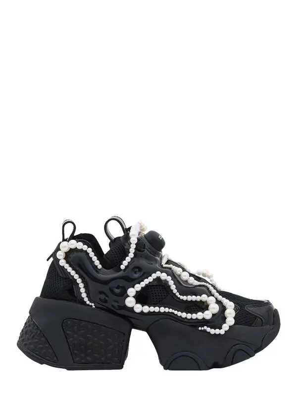 REEBOK Noir Kei Ninomiya X Flying Pearl Pump Fury Sneakers - Black