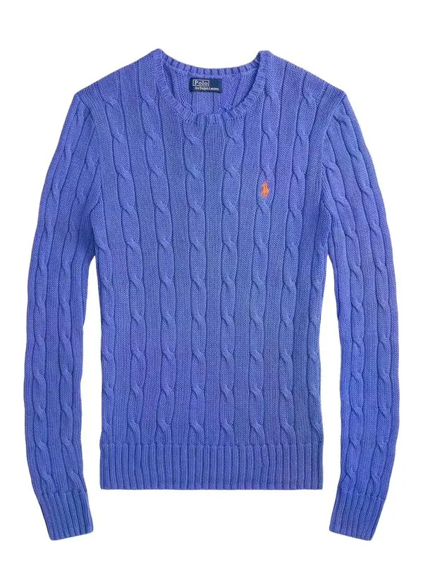 Polo Ralph Lauren Cable-knit Cotton Sweater - Blue