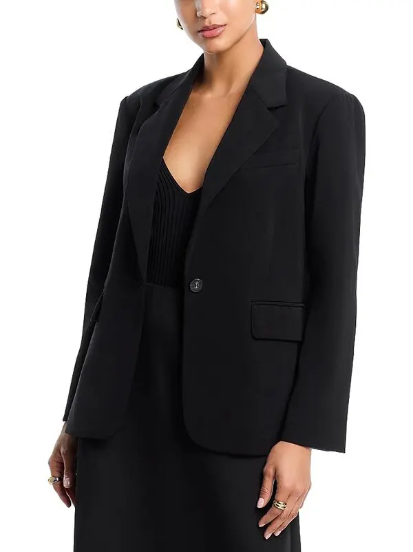Aqua Suit Jacket - Black