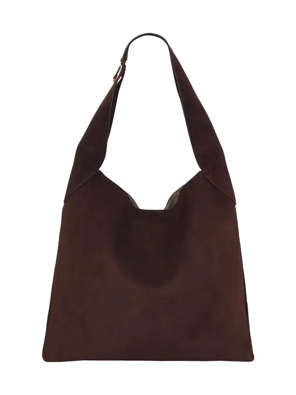 Gabriela Hearst Large Hobo Bag - Dark Brown