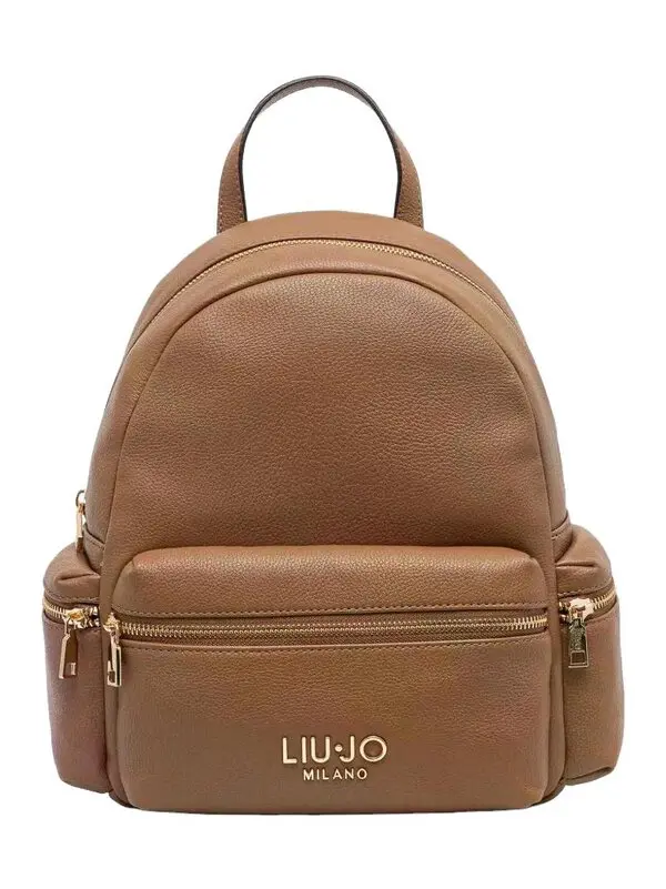 Liu Jo Logo-lettering Backpack - Brown