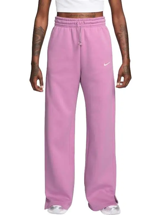 Nike Sportswear Phoenix High-waist Wide-leg Sweatpants - 503 L Magn/sail