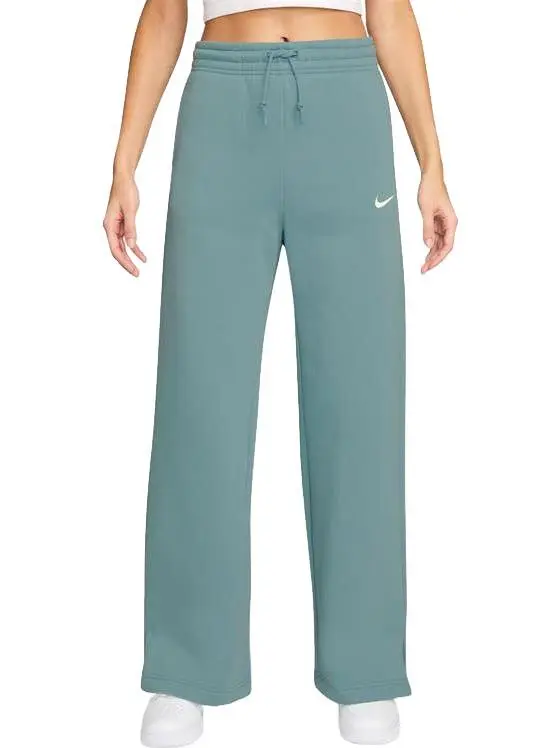 Nike Sportswear Phoenix High-waist Wide-leg Sweatpants - Cannon/sail