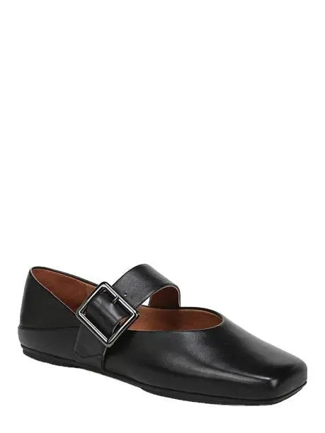Franco Sarto Oakes Square Toe Flat - Black