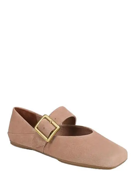 Franco Sarto Oakes Square Toe Flat - Sunset Blush