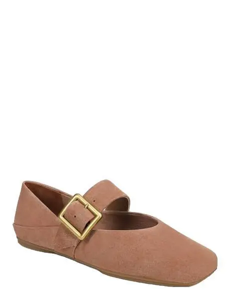 Franco Sarto Oakes Square Toe Flat - Sunset Blush