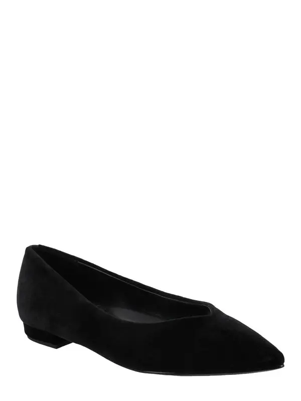BIRDIES The Goldfinch 15 Velvet Slippers - Black Velvet