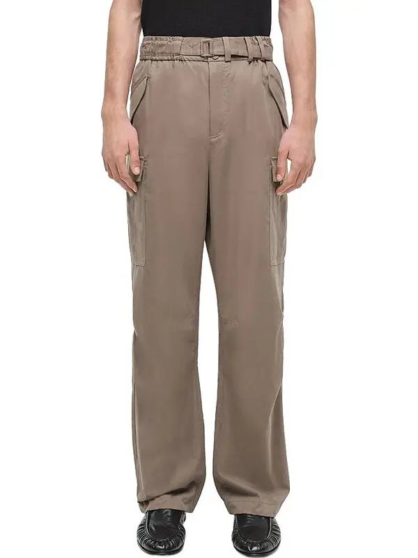 Simkhai Garrett Wide Leg Belted Cargo Pants - Faded Olive