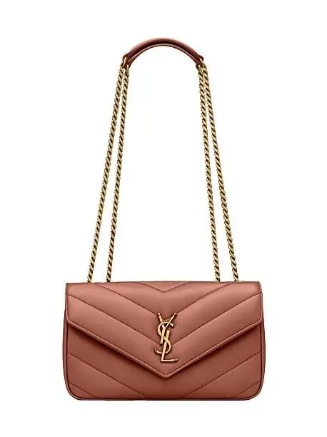 Saint Laurent Loulou Small Bag - Hortensia