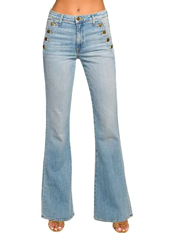 Ramy Brook Helena Flare Jeans - Light Wash