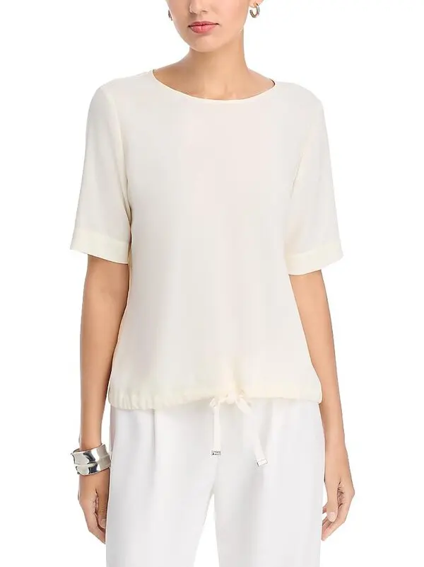 Herno Tie Top - White