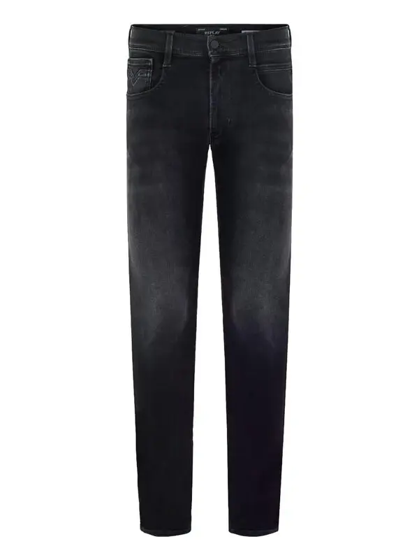 REPLAY Faded-finish Jeans - Black