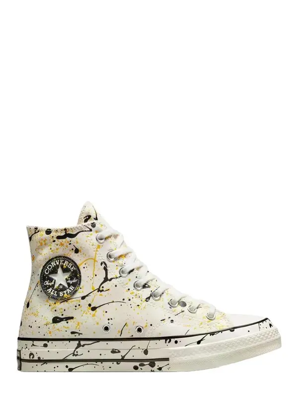 CONVERSE Chuck 70 High Archive Paint Splatter Sneakers - Neutrals