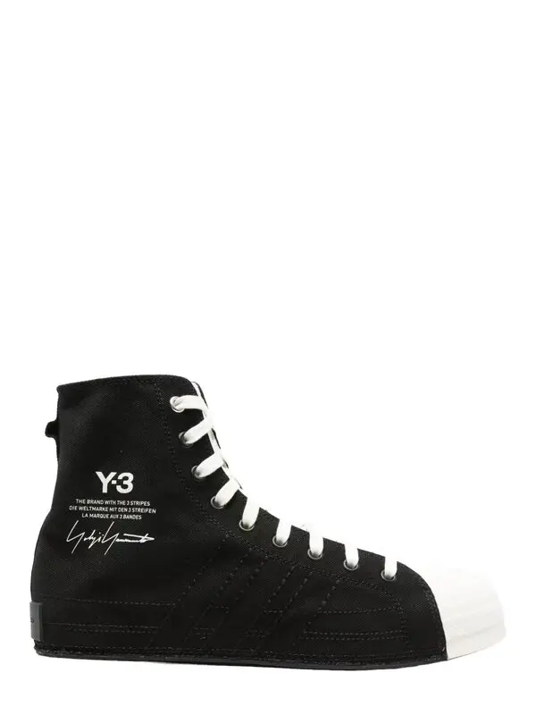 Y3 High-top Sneakers - Black