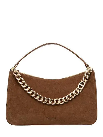 Twin-set Twinset Liliane Handbag - Leather Brown