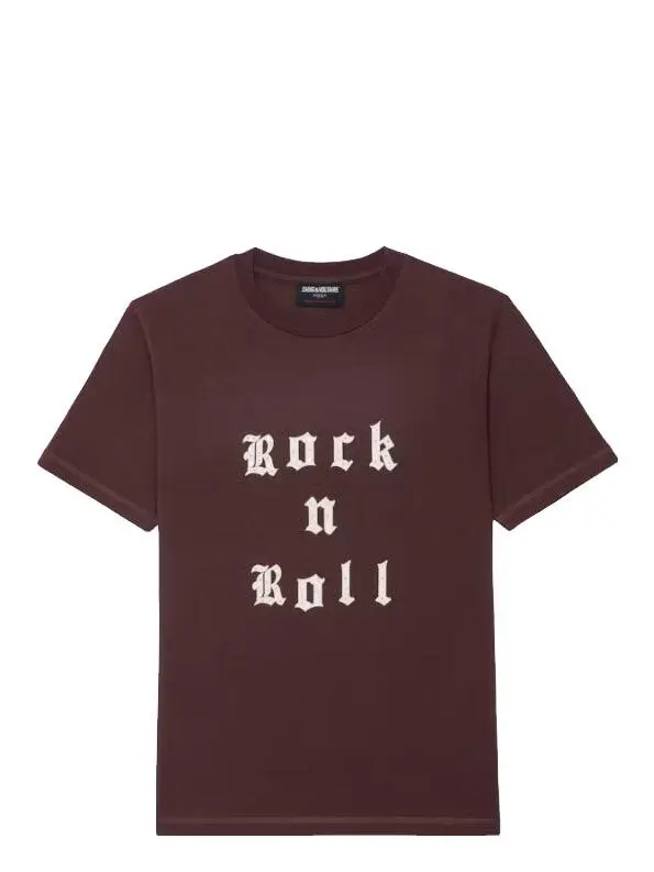 Zadig&Voltaire Edwin T-shirt - Bordeaux