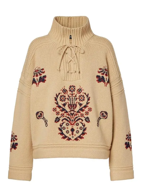 Etro Wool And Cashmere Sweater - Beige