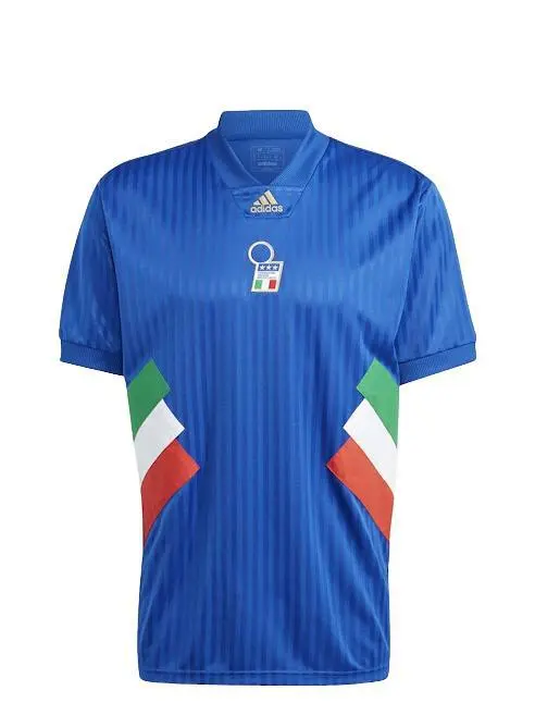 Adidas Italy Icon Jersey - Royal Blue