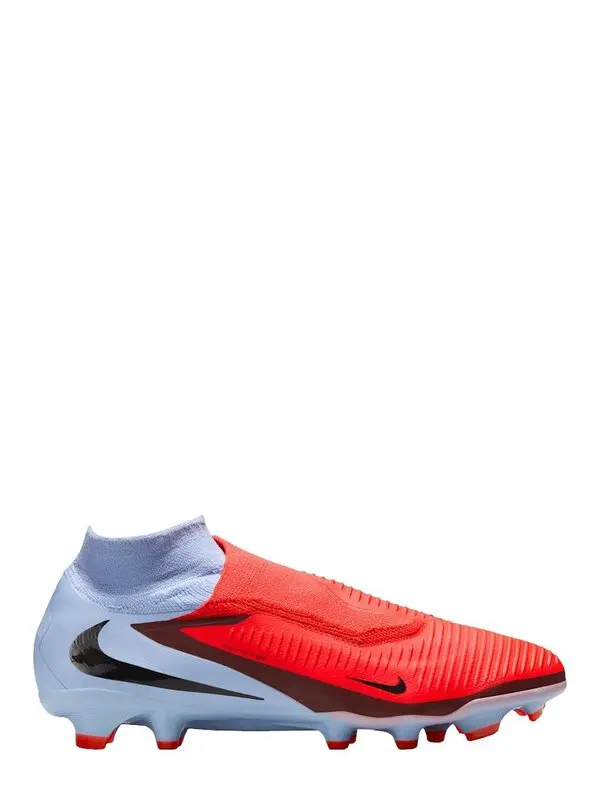 Nike Phantom High Pro Fg Soccer Cleats - Royal Tint/bright Crimson