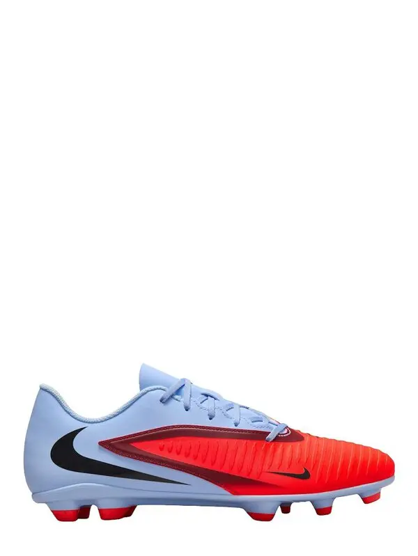 Nike Phantom Low Club Fg/mg Soccer Cleats - Royal Tint/bright Crimson