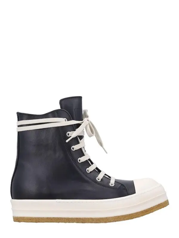 Rick Owens Creep Sneakers - Black/milk