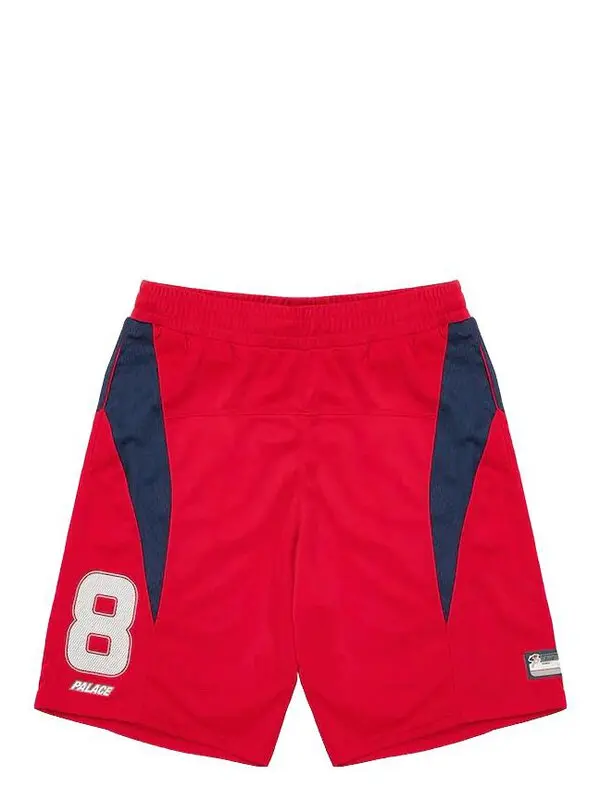 PALACE Mesh Team Shorts - Red