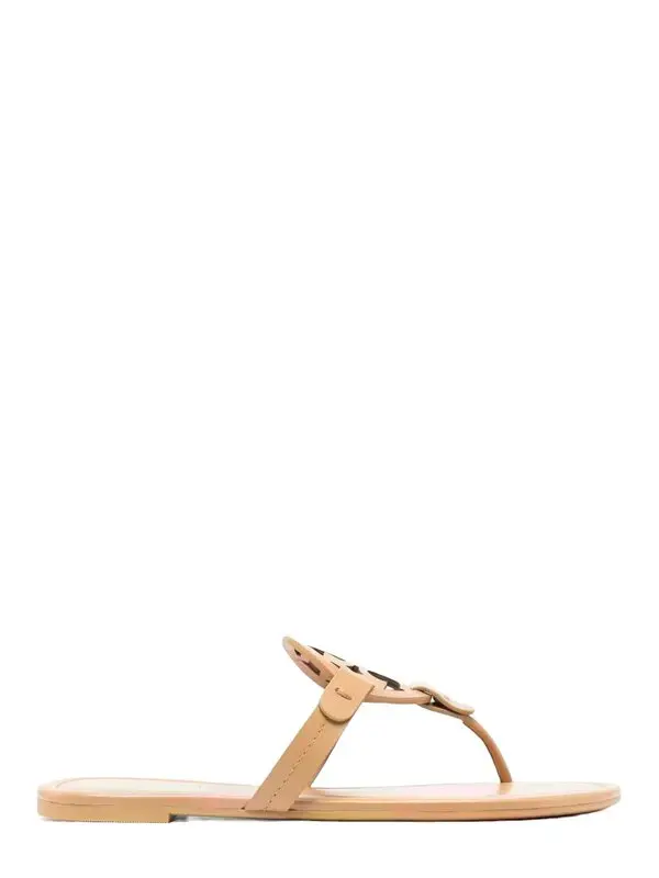 Tory Burch Miller Flat Sandals - Brown