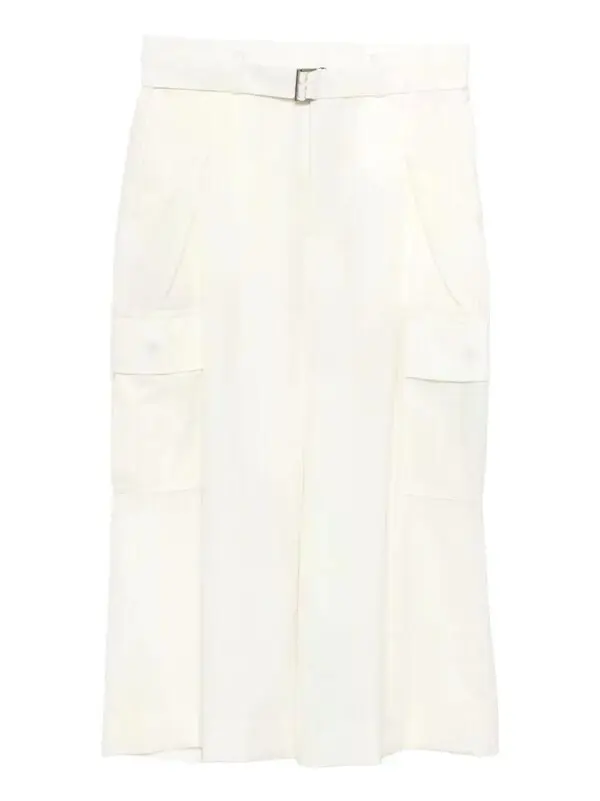 Sacai Tailored Trousers - White