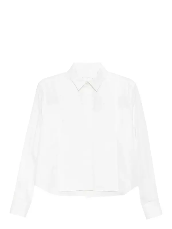 Sacai Cropped Shirt - White