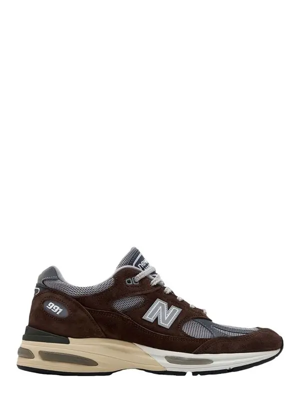 NEW BALANCE 991v2 Made In England Sneakers - Brown