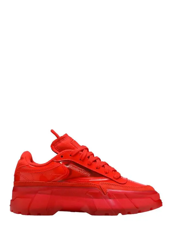 REEBOK Cardi B X Club C J Clear Sneakers - Red