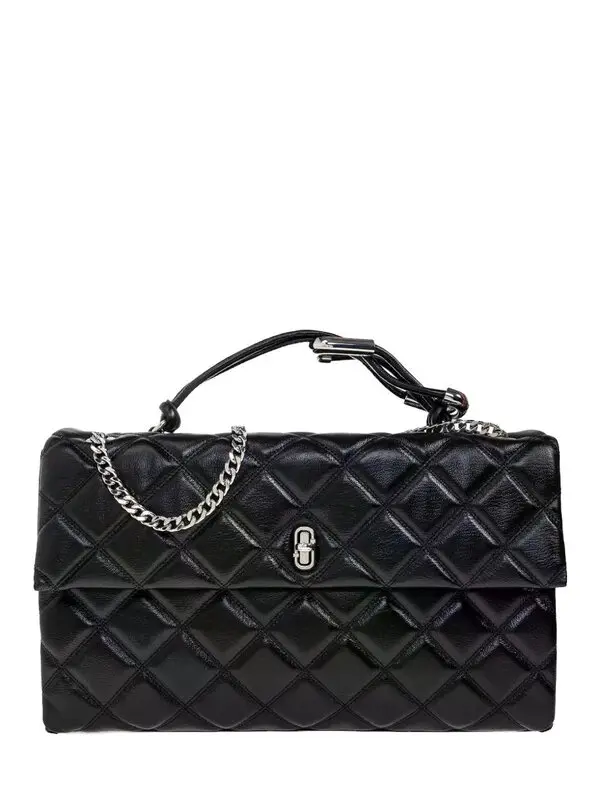 Marc Jacobs Quilted Leather Chain Tote - Black