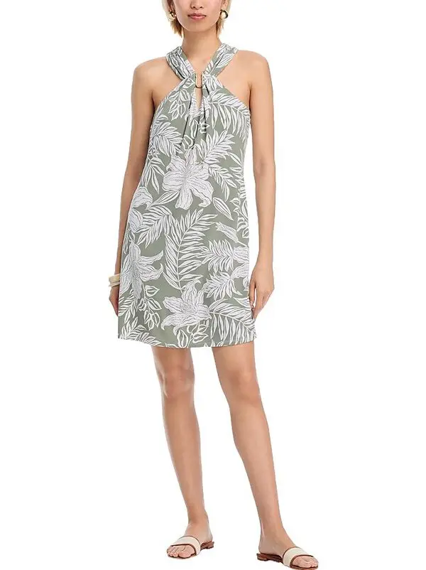 Tommy Bahama Carmela Regal Blooms Halter Dress - Marjoram