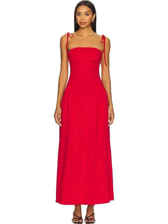ALL THE WAYS Orelia Maxi Dress - Red