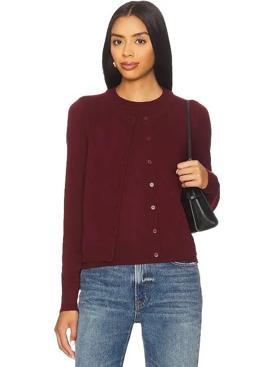 Line & Dot Ayla Double Layered Sweater - Burgundy