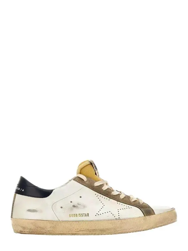 GOLDEN GOOSE Super-star Leather Low-top Sneakers - Neutrals
