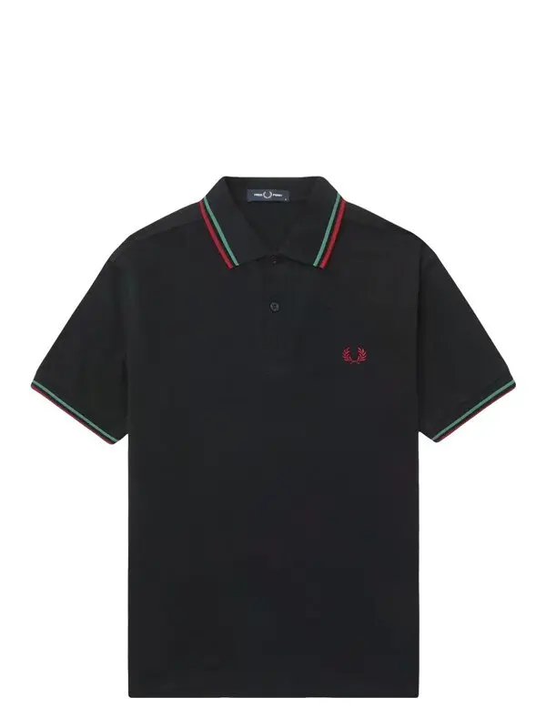 Fred Perry Tipped-collar Polo Shirt - Blue