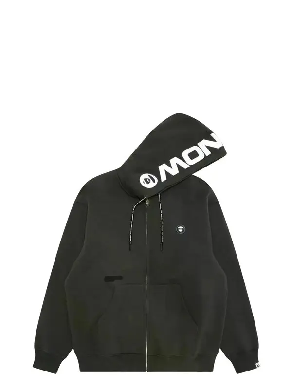 AAPE BY *A BATHING APE® Ape Head Zip-up Hoodie - Grey