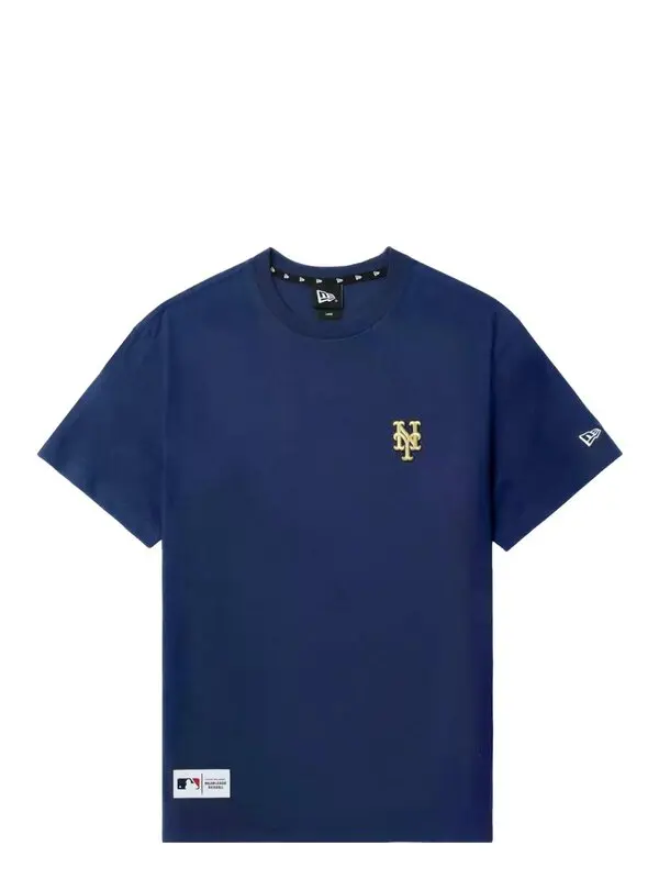 New Era Logo-embroidery T-shirt - Blue