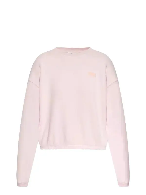 American Vintage Logo-embroidered Sweatshirt - Pink